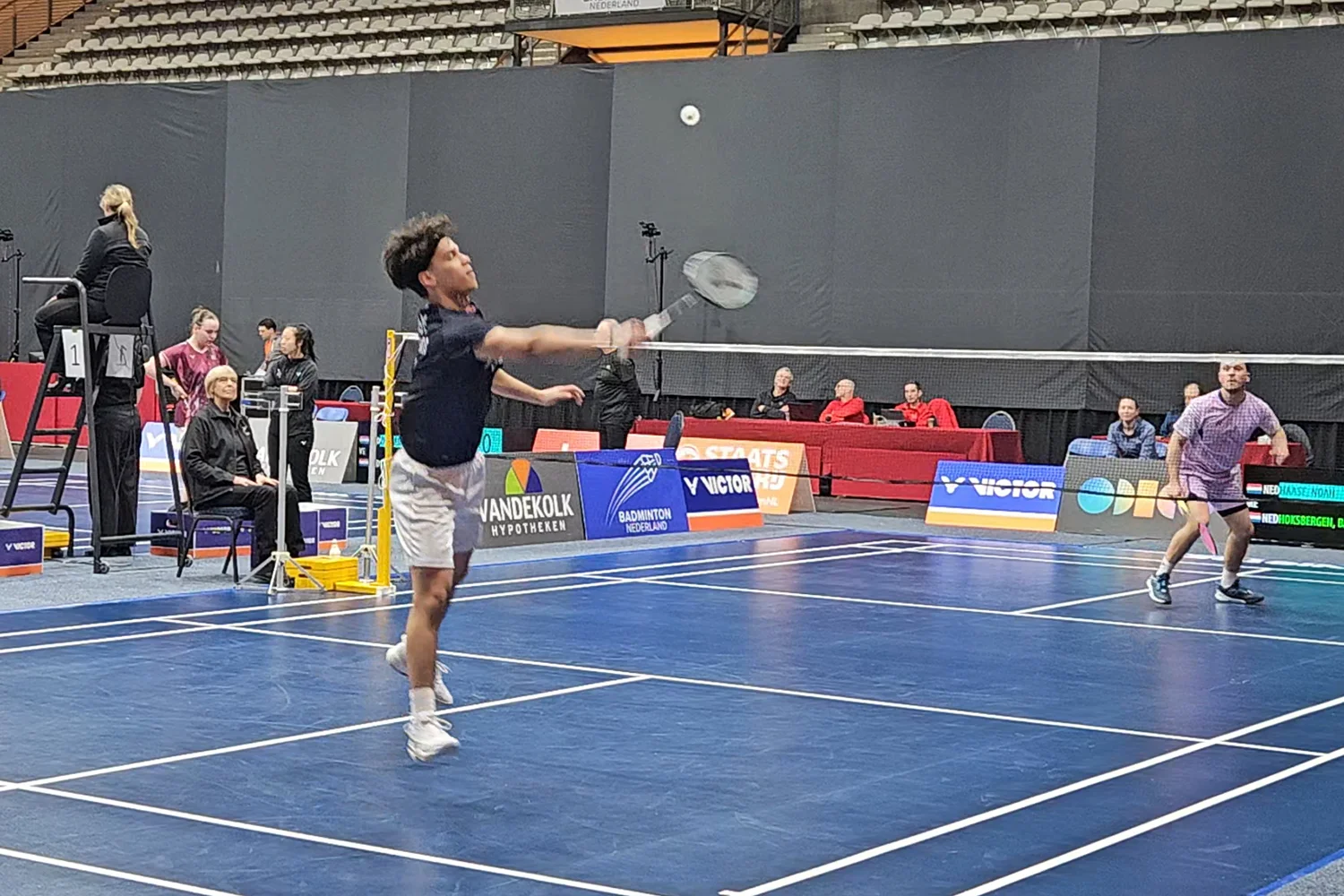 Titelfavoriet Noah Haase eenvoudig door eerste ronde heen